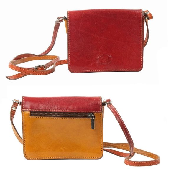 CONTE DI CAVOUR | Bags | Conte Di Cavour Vera Pelle Mini Crossbody ...